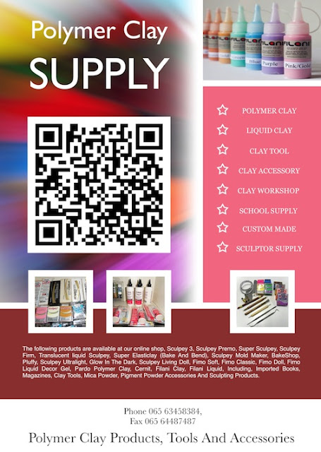 Garie's Polymer Clay Shop: Promotion Posters For The Polymer Clay Shop