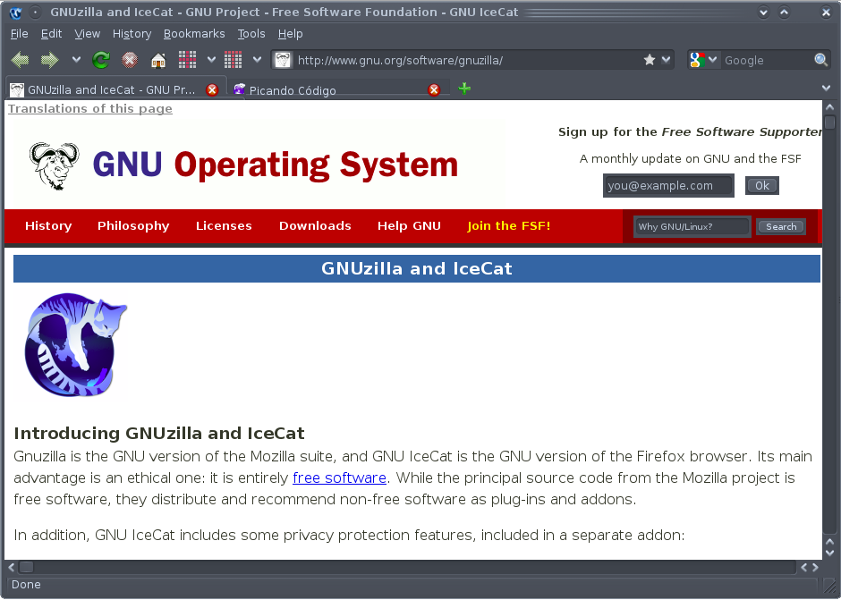 omnitech malaysia: OS X unknown web browser