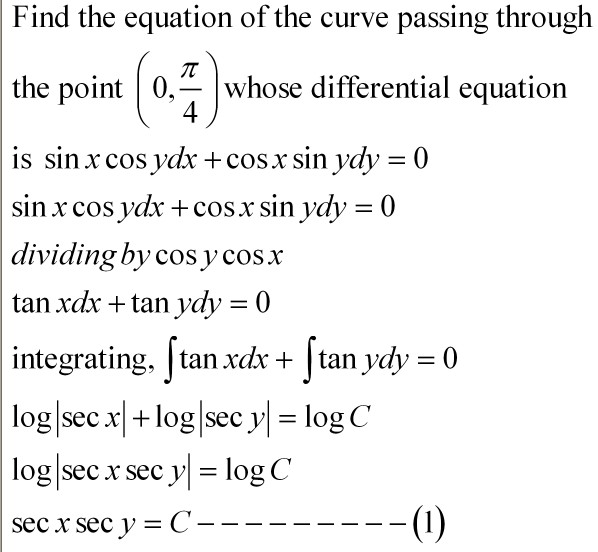 mixture: miscellaneous problem from differential equations