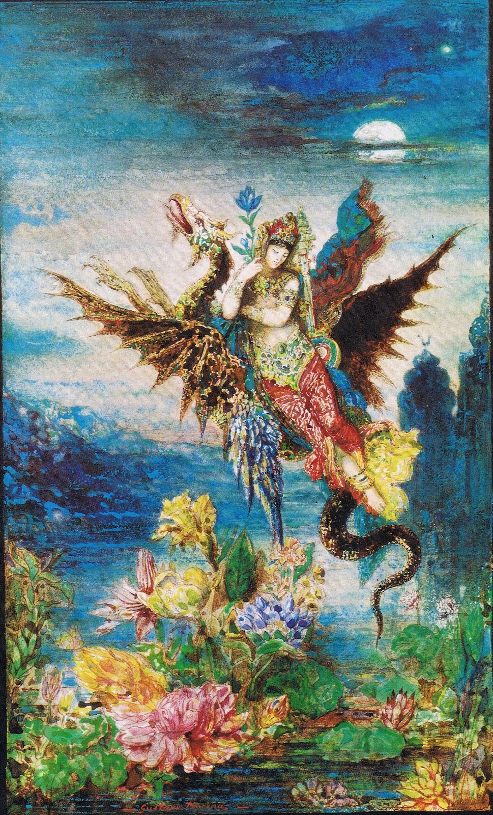 Alien Explorations: Gustave Moreau's Dragons