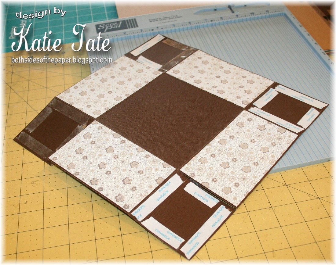 Both Sides of the Paper: Cupcake Treat Box and Tutorial