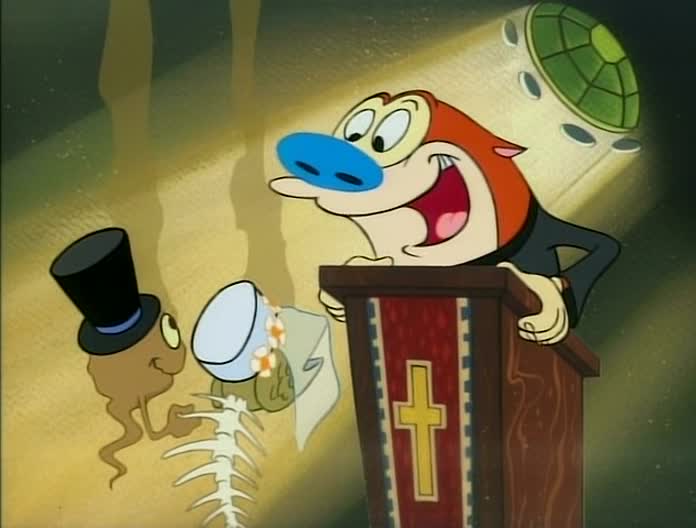 Misfit Robot Daydream: The Ren & Stimpy Show - Son of Stimpy (1993)