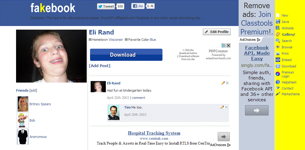 Geek Speak: Fakebook