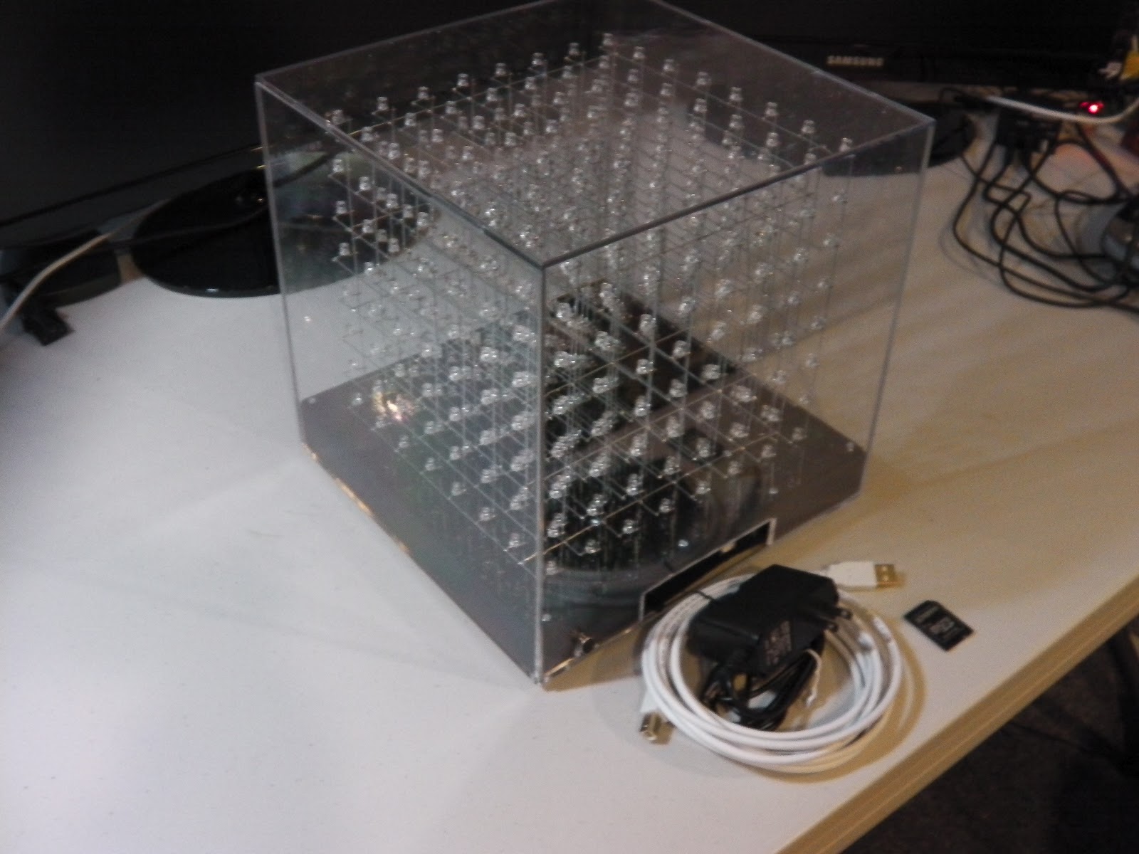 3D LED Matrix: 3x3x3, 5x5x5 and 8x8x8