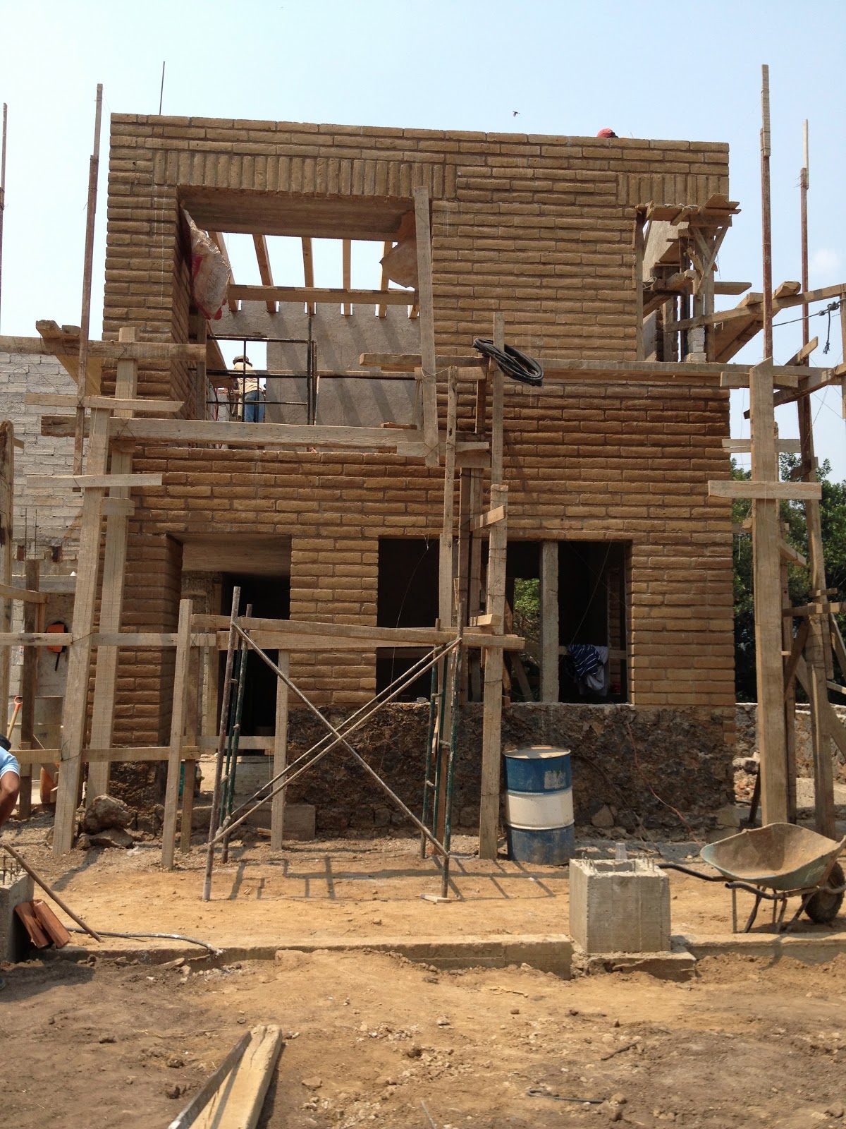 Tepoz Casa: Building Almost Completed