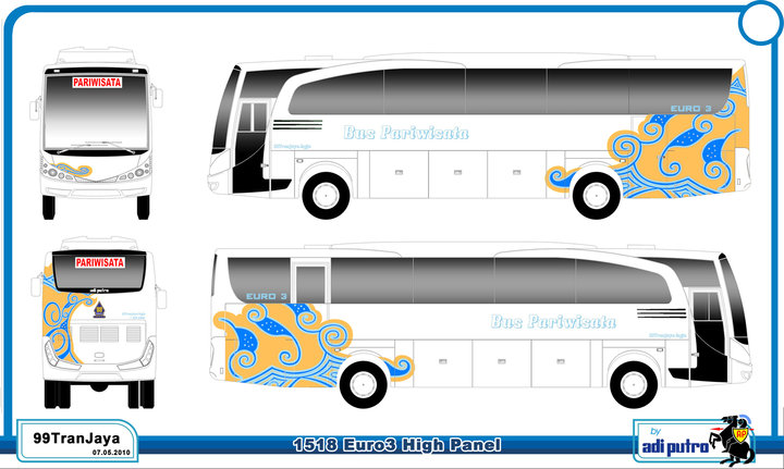 Jenis dan Tipe Bus Indonesia | Firman Koga