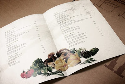 Contoh Desain Menu Restaurant | Belajar CorelDRAW