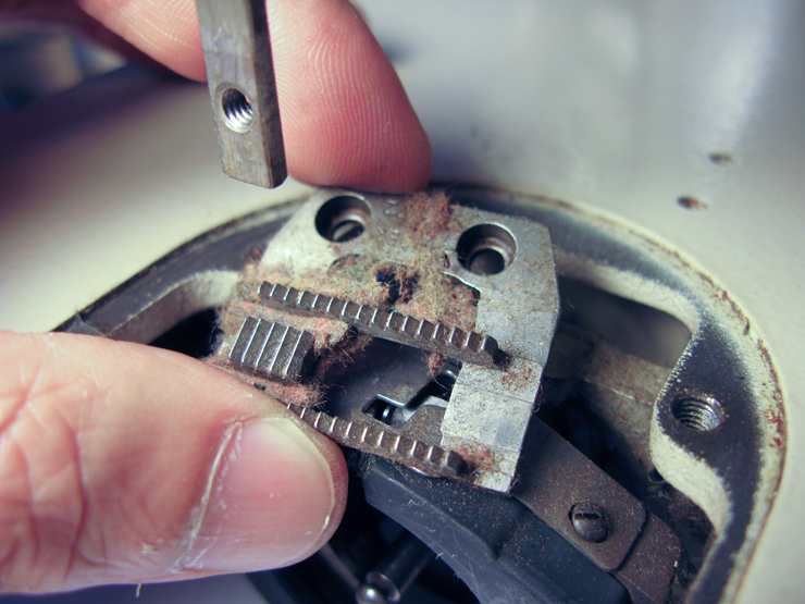 Industri Repair: Documented Fix: Singer 237 Tension Assembly