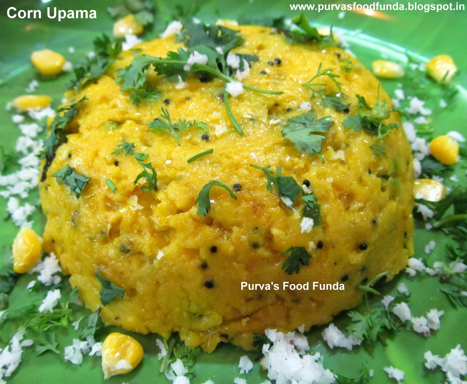 Food Funda: Corn Upma