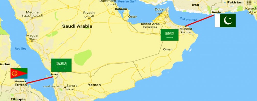 Saudi Arabia considering linking Jazan with Massawa in Eritrea via 440 ...
