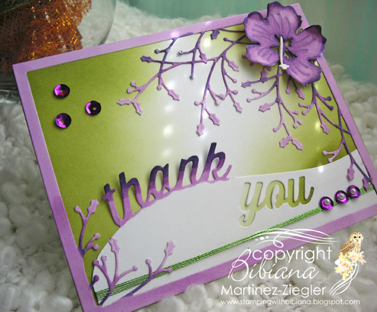 Stamping with Bibiana: How to Color your Die Cuts; Guest Designer at ...