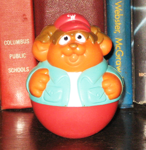 Percy's World of Toys Series 2: 3384. DOg Weebles PLayskool