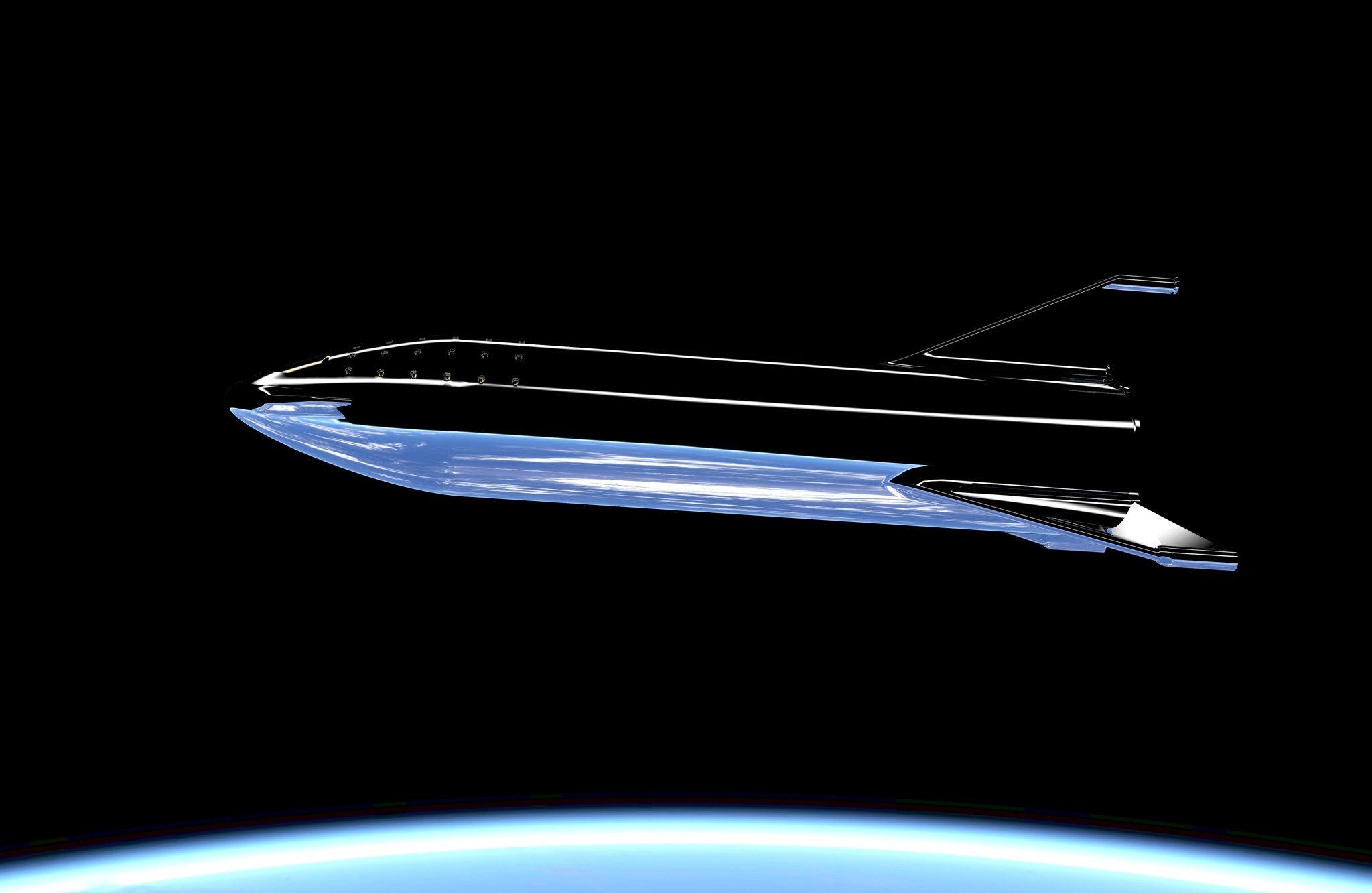 Spacex Wallpaper Rendering