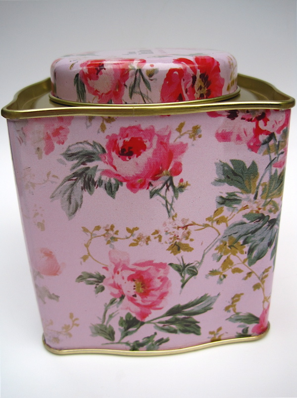 Tea With Friends: Prettiest. Tea tin. Ever.