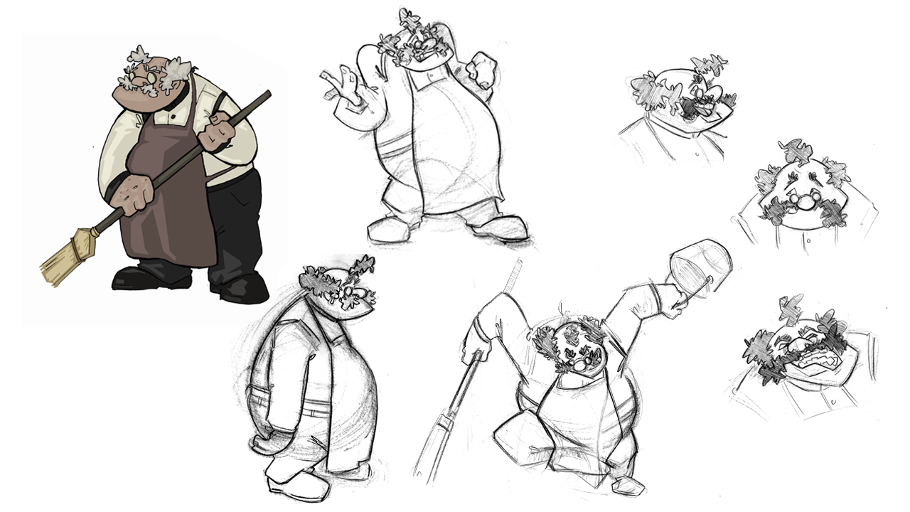 Design Character/Prop/Layout