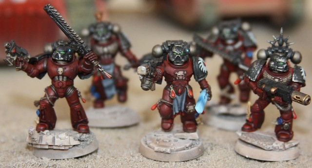 40k Hobby Blog: Flesh Tearers and Devil Dogs