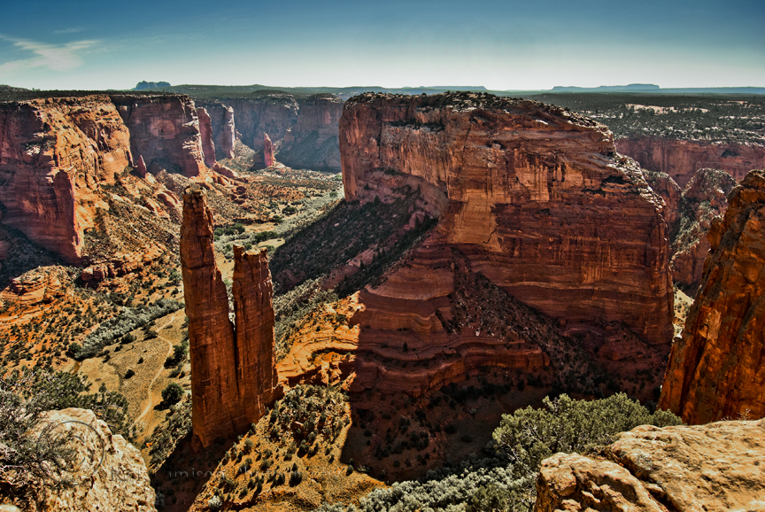 Rick Lamison Photography: Spider Rock, Canyon de Chelly, Arizona