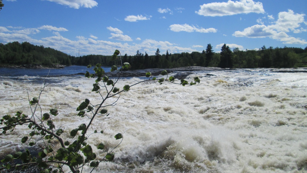 L'Esprit Vagabond: Sur la rivière Mistassibi