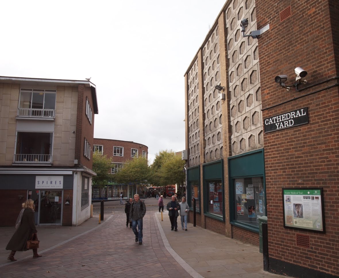 Demolition Exeter: The Globe Inn, Cathedral Yard