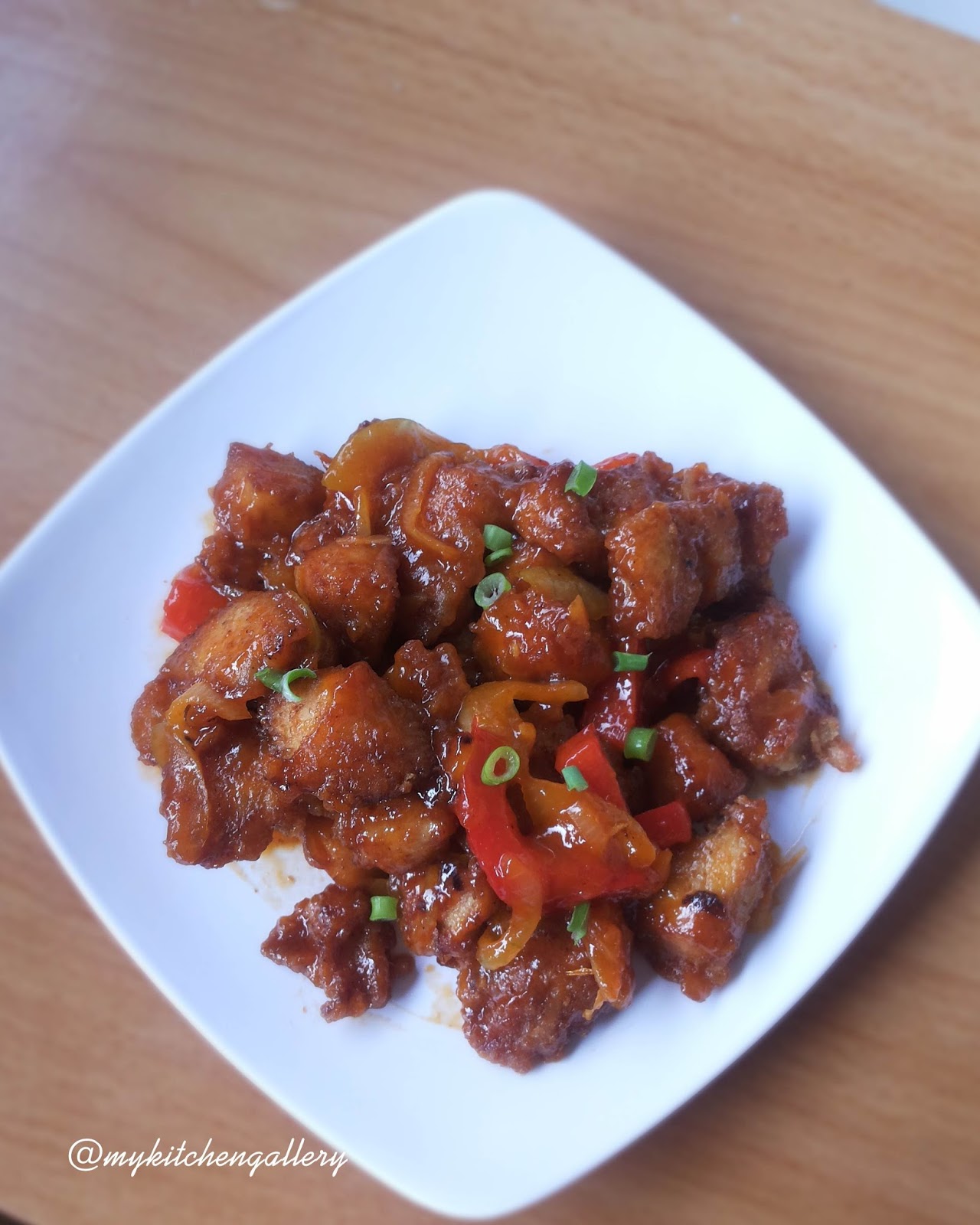 Lynn's Kitchen: Sweet & sour Chicken 'Ayam saus asam manis'