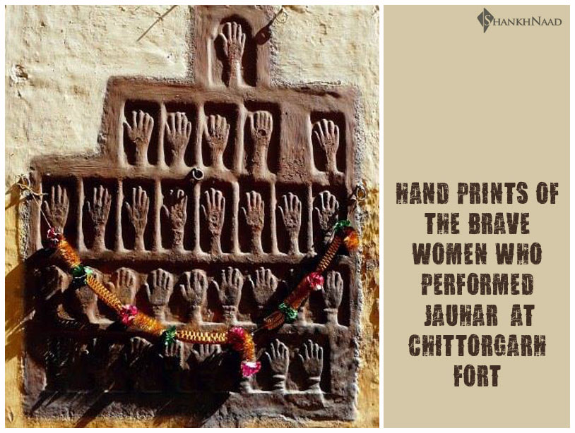 sam: hand prints of the brave women who performed 'Jauhar'