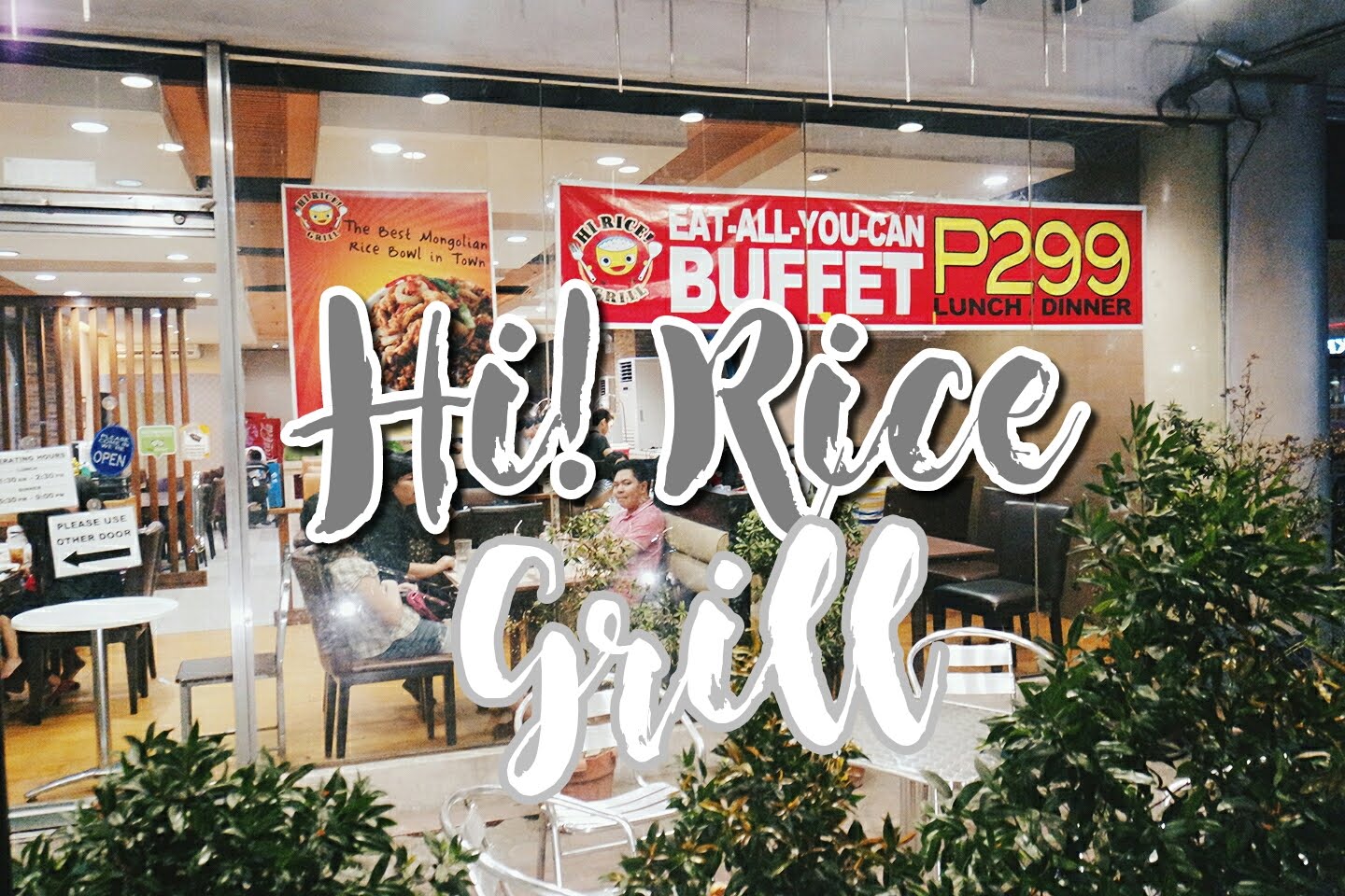 FOODTRIP(102): Hi Rice! Grill | pinkislovebynix