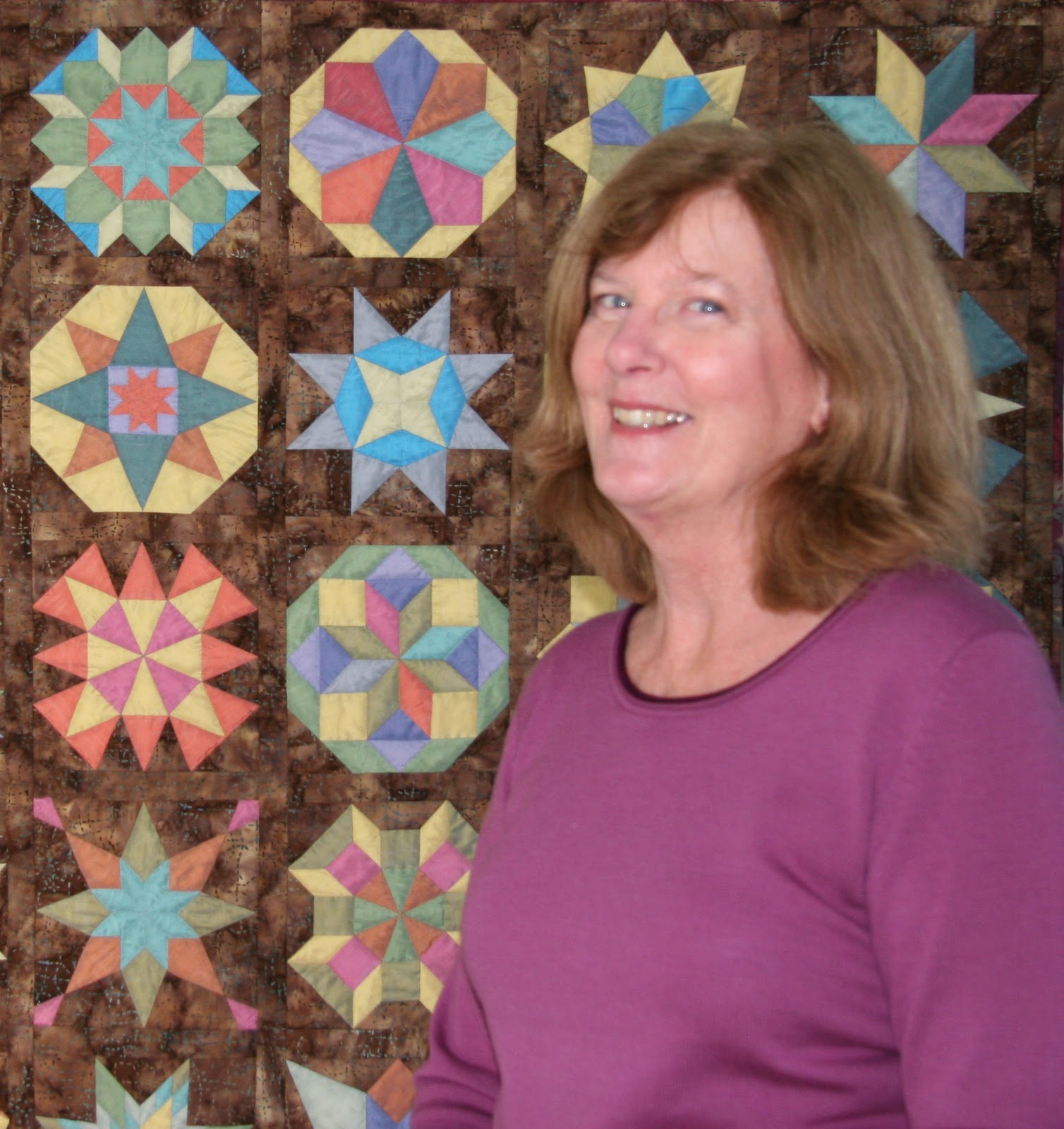 1812: Our Guest Blogger Mary Knapp on the Eight-pointed Star Pattern