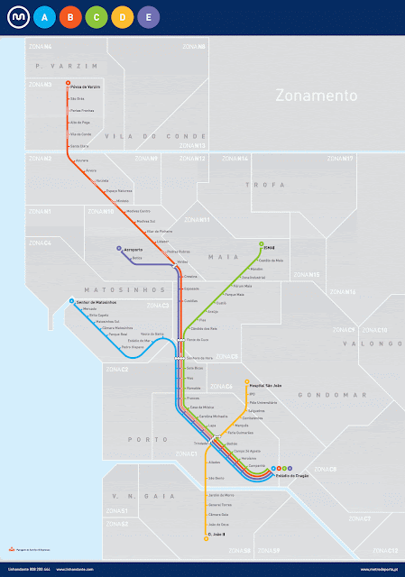 Winter in The Vintage Port City of Porto!: Metro