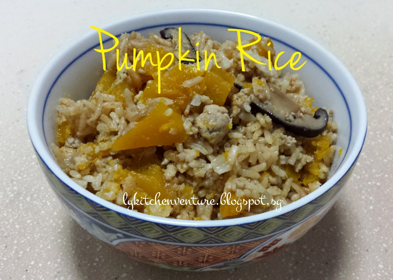 LY's Kitchen Ventures: Pumpkin Rice
