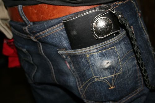 The Leather & Denim Vintager: Red Moon Wallets