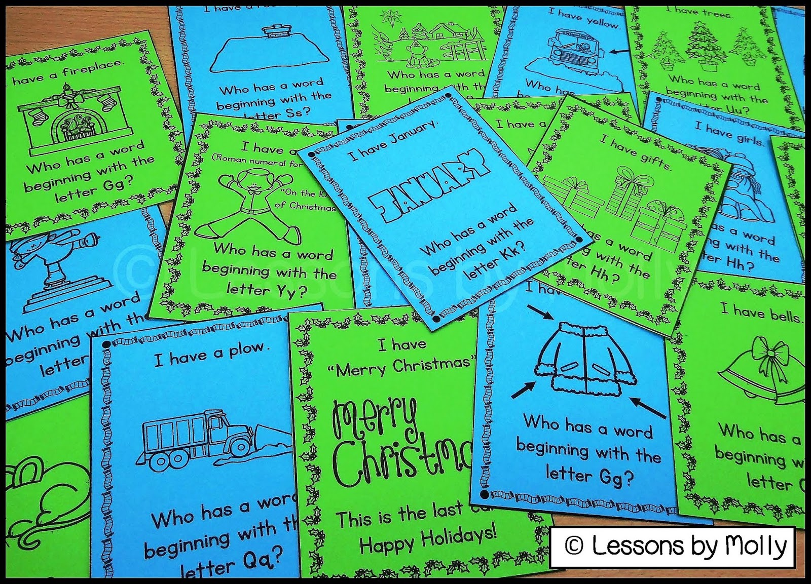 Lessons by Molly: I Have, Who Has Games