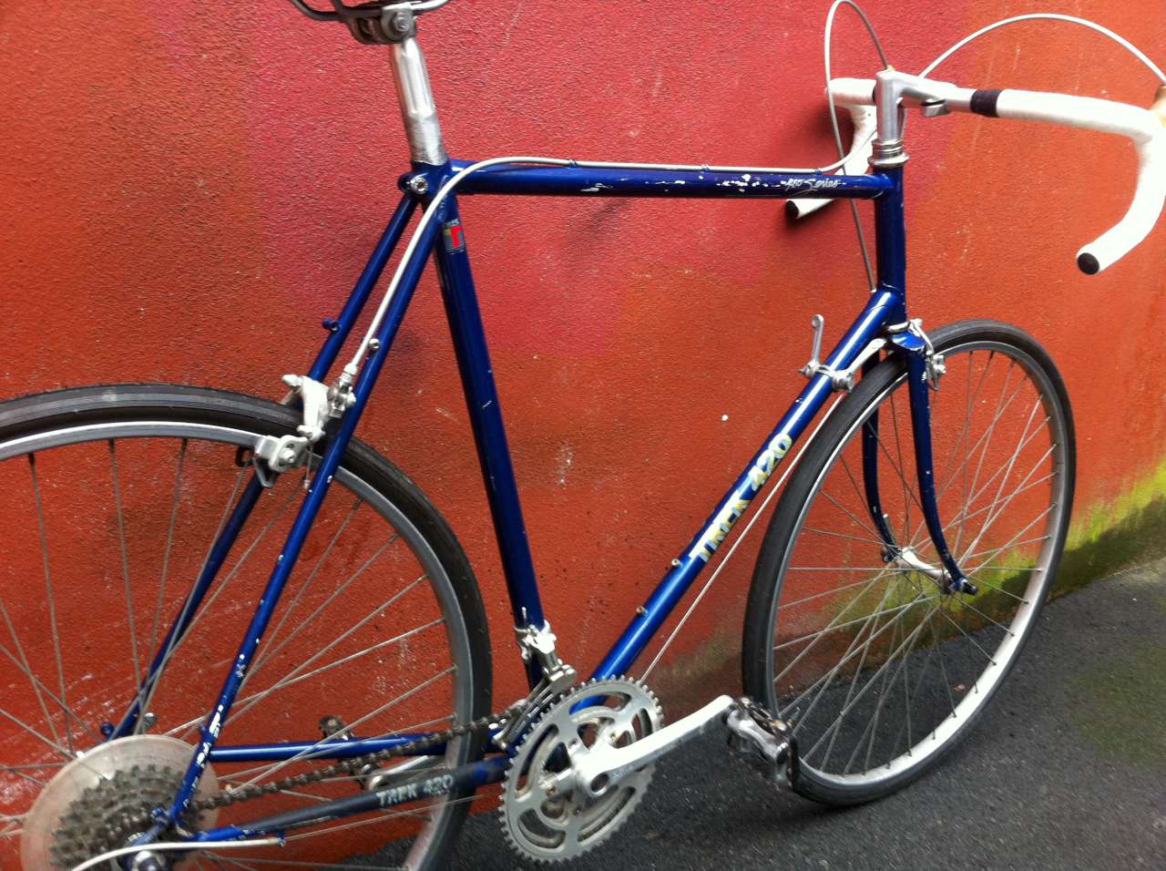 Bike Boom refurbished bikes: 1984 trek 420 touring bike