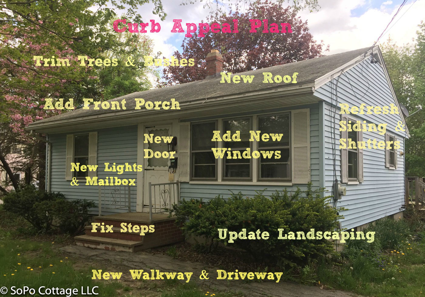 SoPo Cottage: Is It Possible to Transform a Boring Ranch into a Cozy ...