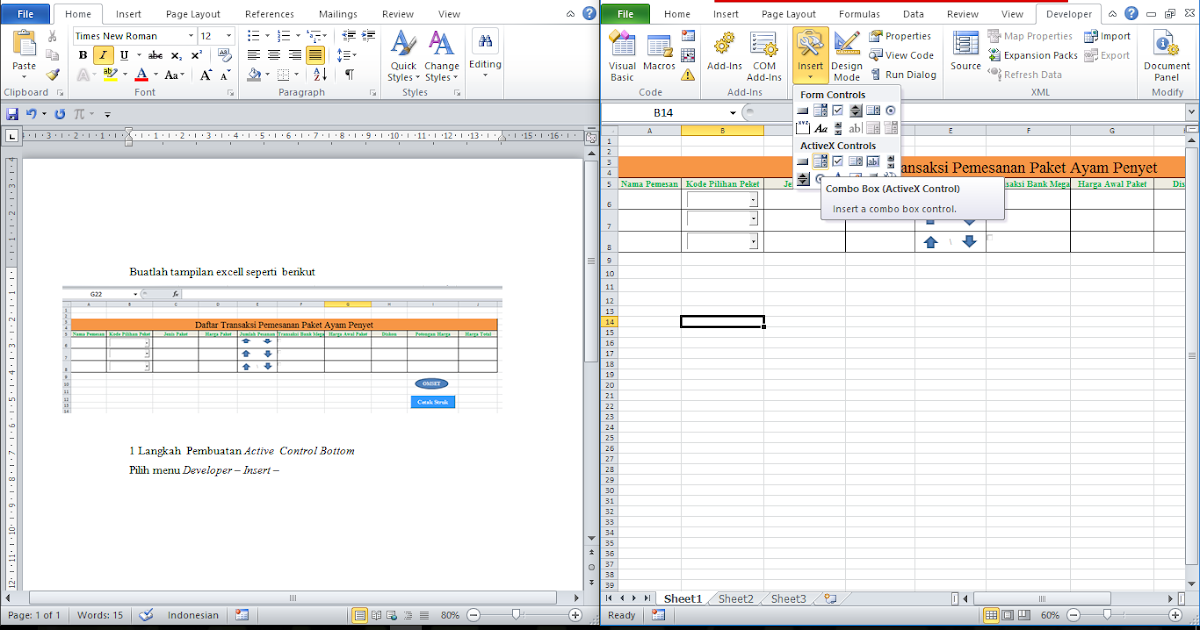 Cara Membuat Visual Basic Application (VBA) sederhana Menggunakan ...