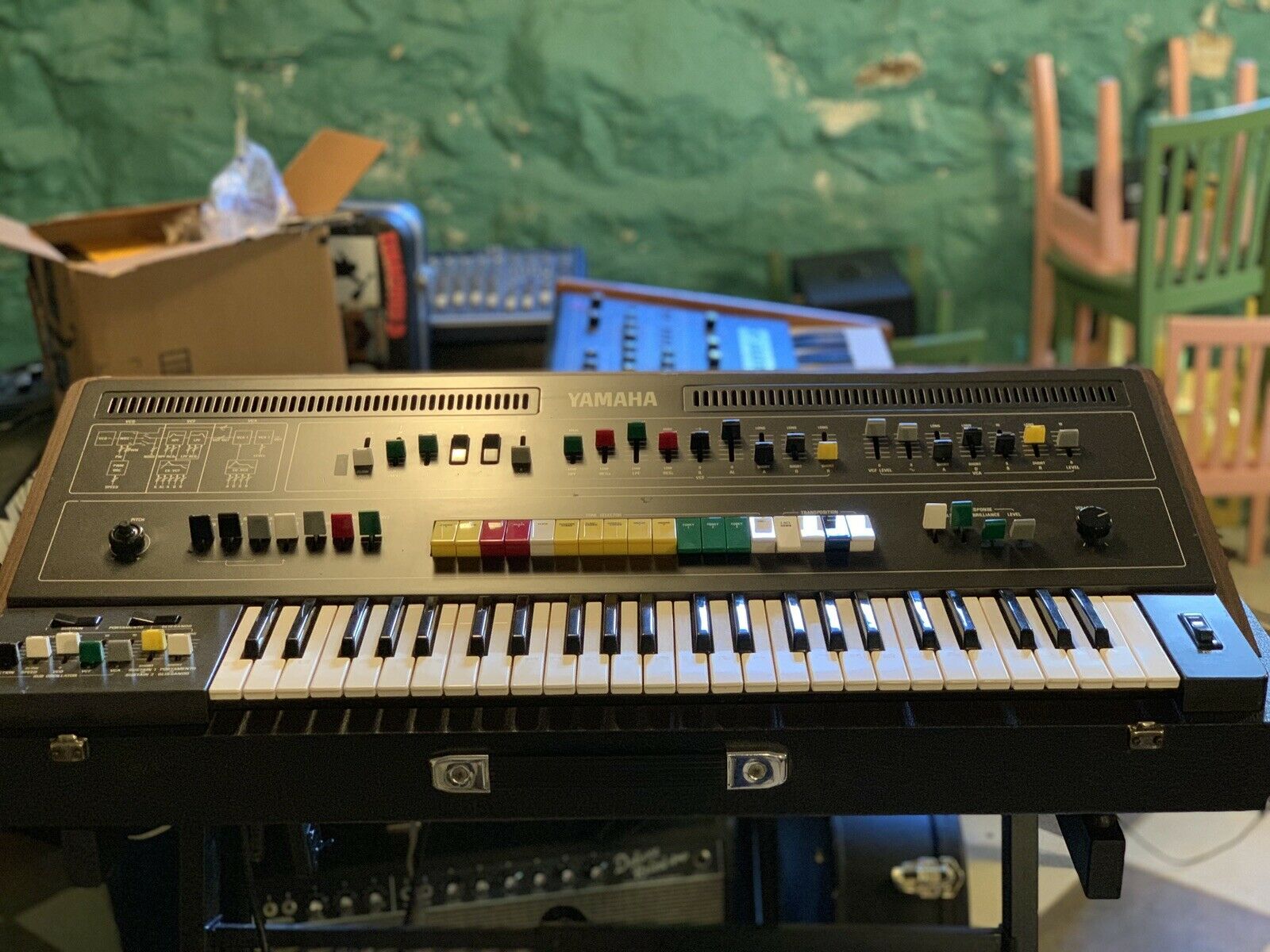 MATRIXSYNTH: Yamaha CS-50 Analog Synthesizer Fully Refurbished