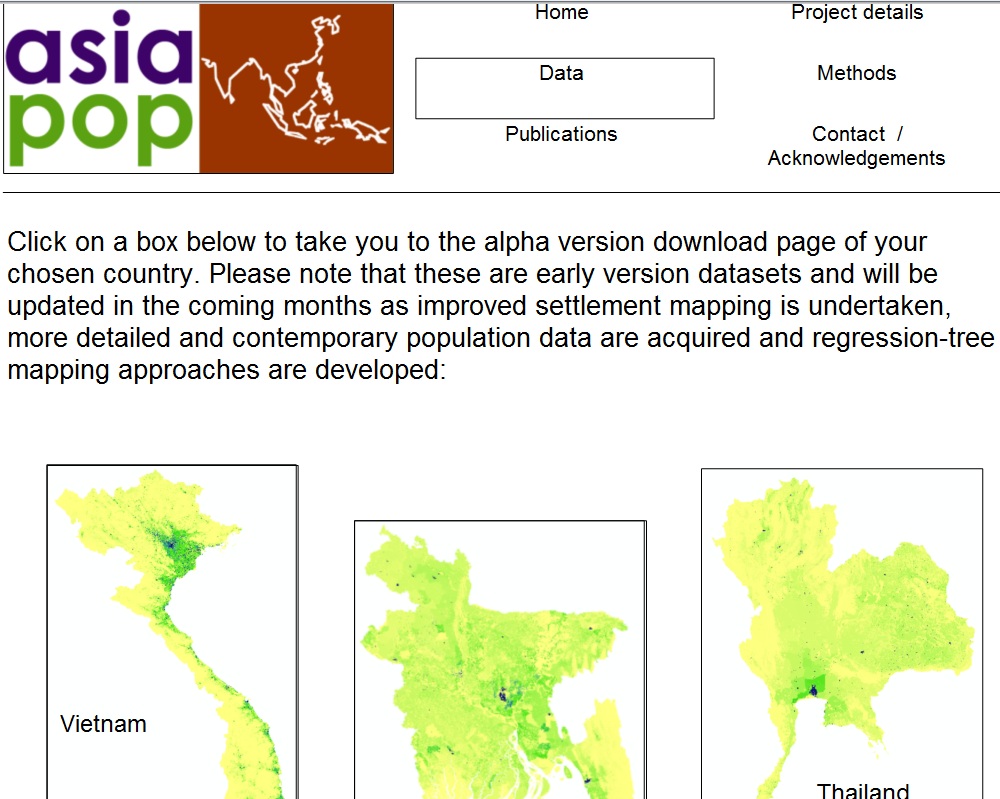 Open Source GIS Blog: Open Source Population Maps for Southeast Asia
