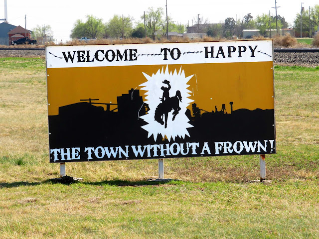 Geographically Yours Welcome: Happy, Texas