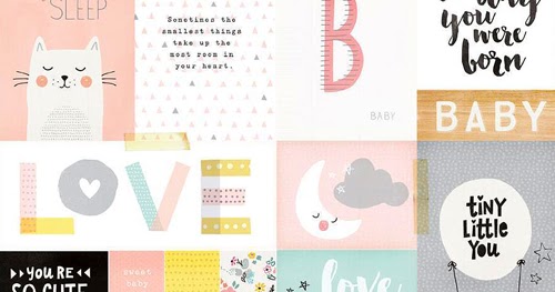 print & pattern: SCRAPBOOK - crate paper : little you