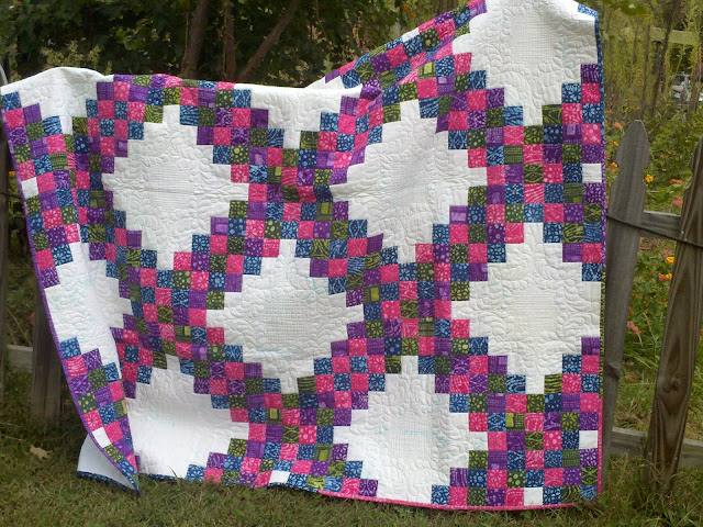 Quilting Tutorials: Triple Irish Chain - A new finish!!!