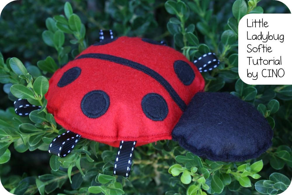 Ladybug Felt Pattern