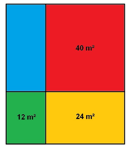 Mathematics 1º ESO: BLUE RECTANGLE