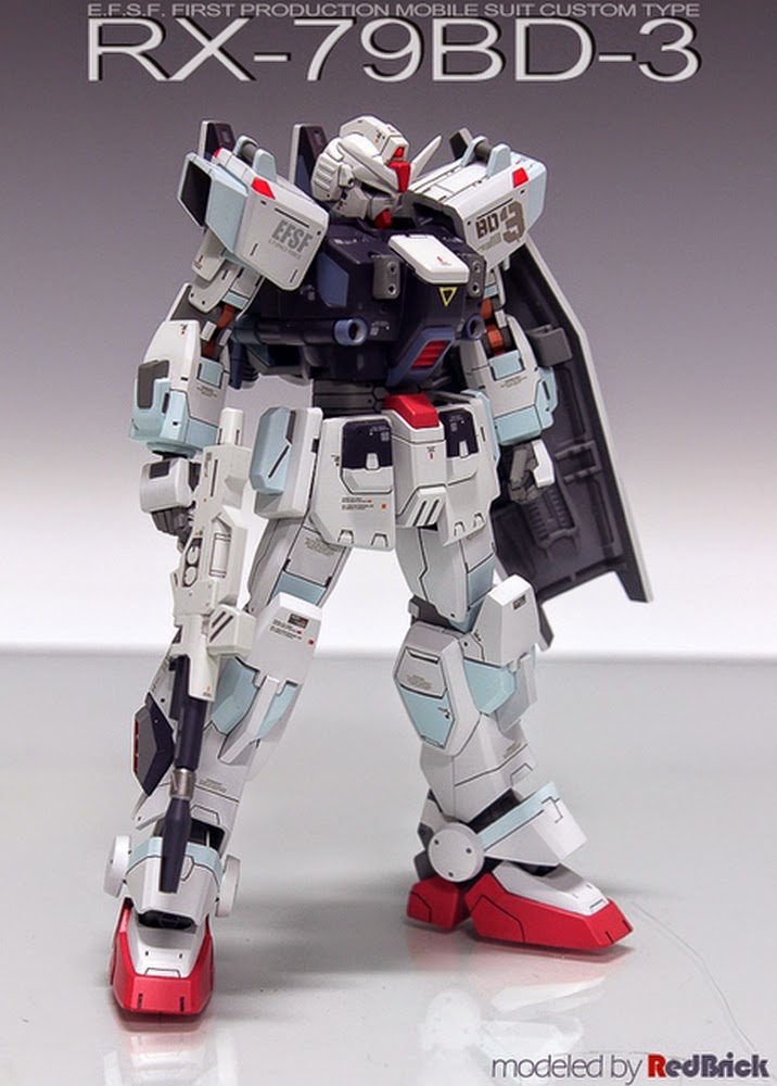 Custom Build: HGUC 1/144 Blue Destiny Unit 3 "Detailed"