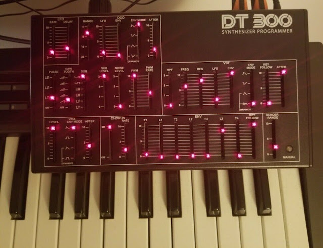 MATRIXSYNTH: Roland Alpha Juno 2 Synthesizer with Dtronics DT-300 ...