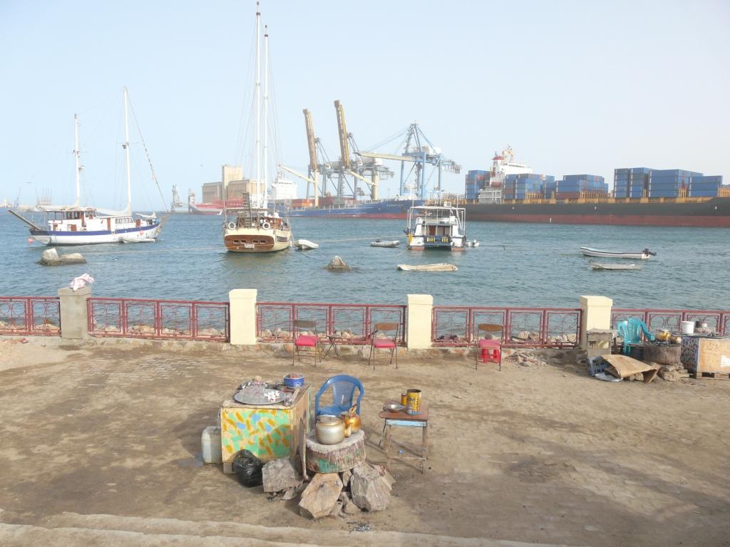 Andrea Rössler travelling the world: Port Sudan - finally at the red sea