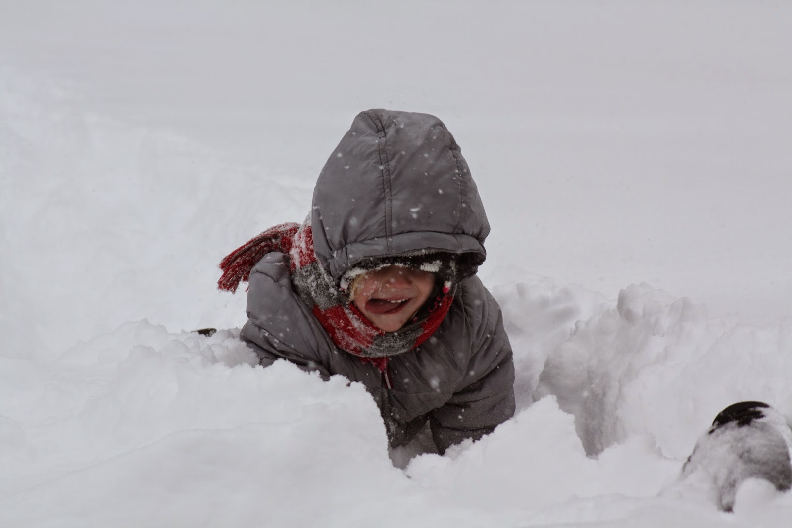 Real Life: It's a blizzard!