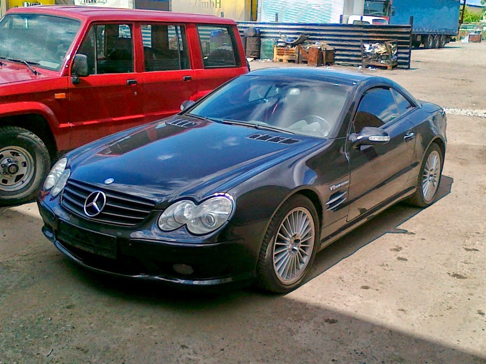 Mercedes-Benz SL55 AMG R230 Black | BENZTUNING