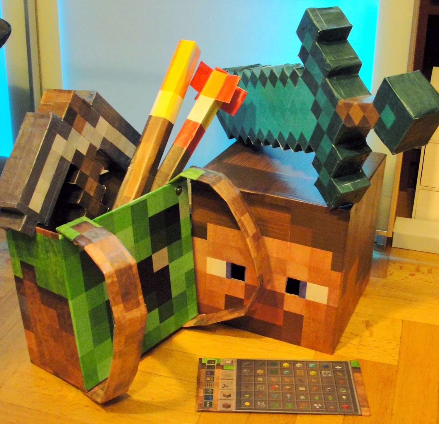 Minecraft jelmez készítése | blog.sancho.hu