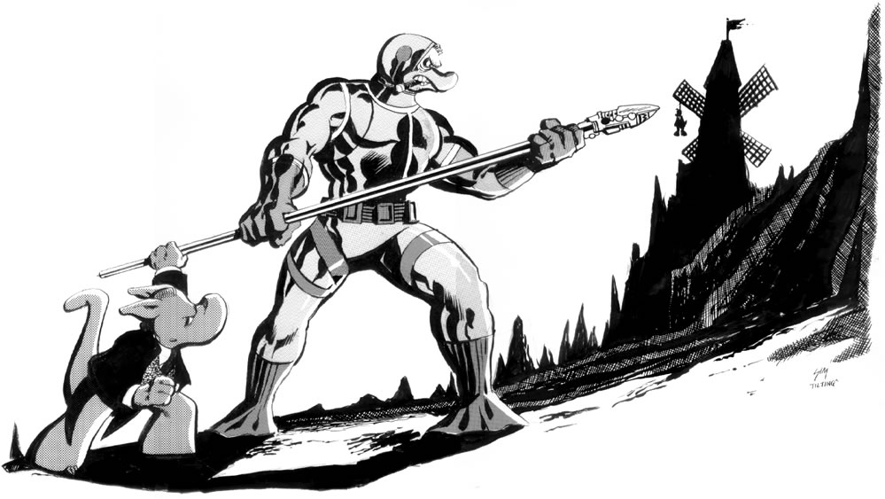 A MOMENT OF CEREBUS: Steve Gerber: Ownership Of Howard The Duck