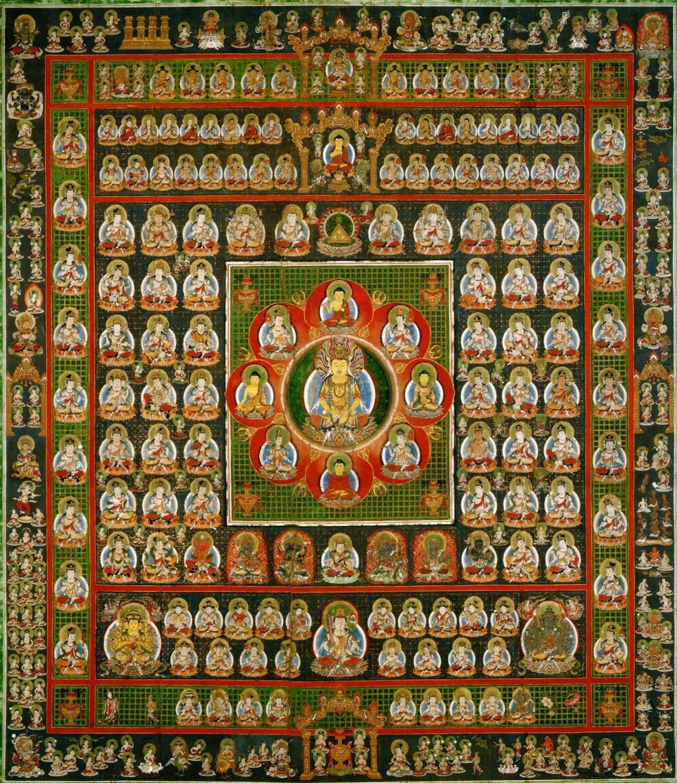 Tierra Pura de la Luz Serena: Los Dos Sutras y los Dos Mandalas