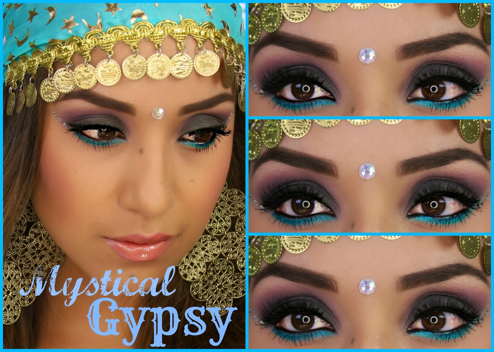 Nadenka - Alma Zingara: MYSTICAL GYPSY MAKEUP TUTORIAL